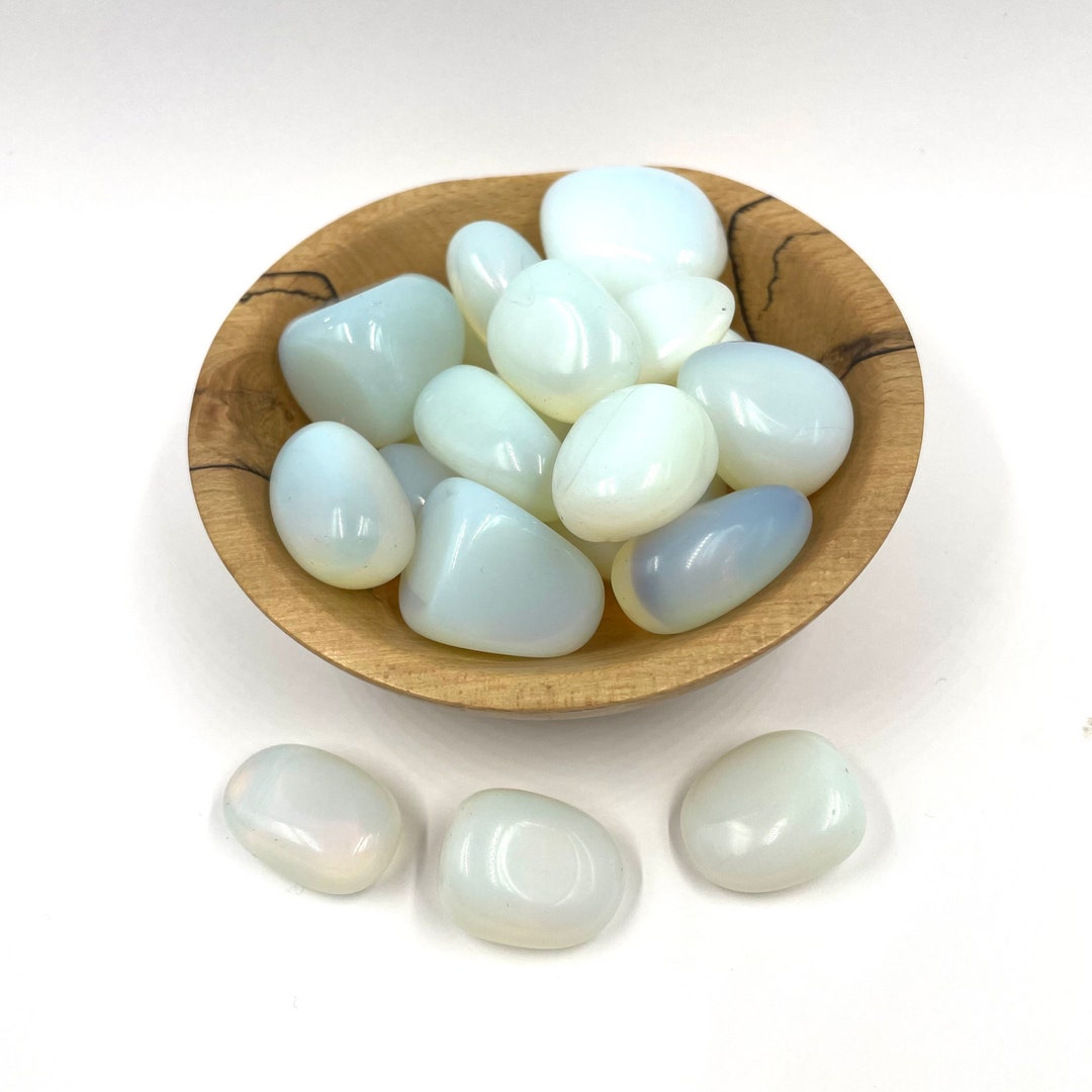 Opalite Tumbled Stone 20-30mm - Etsy UK