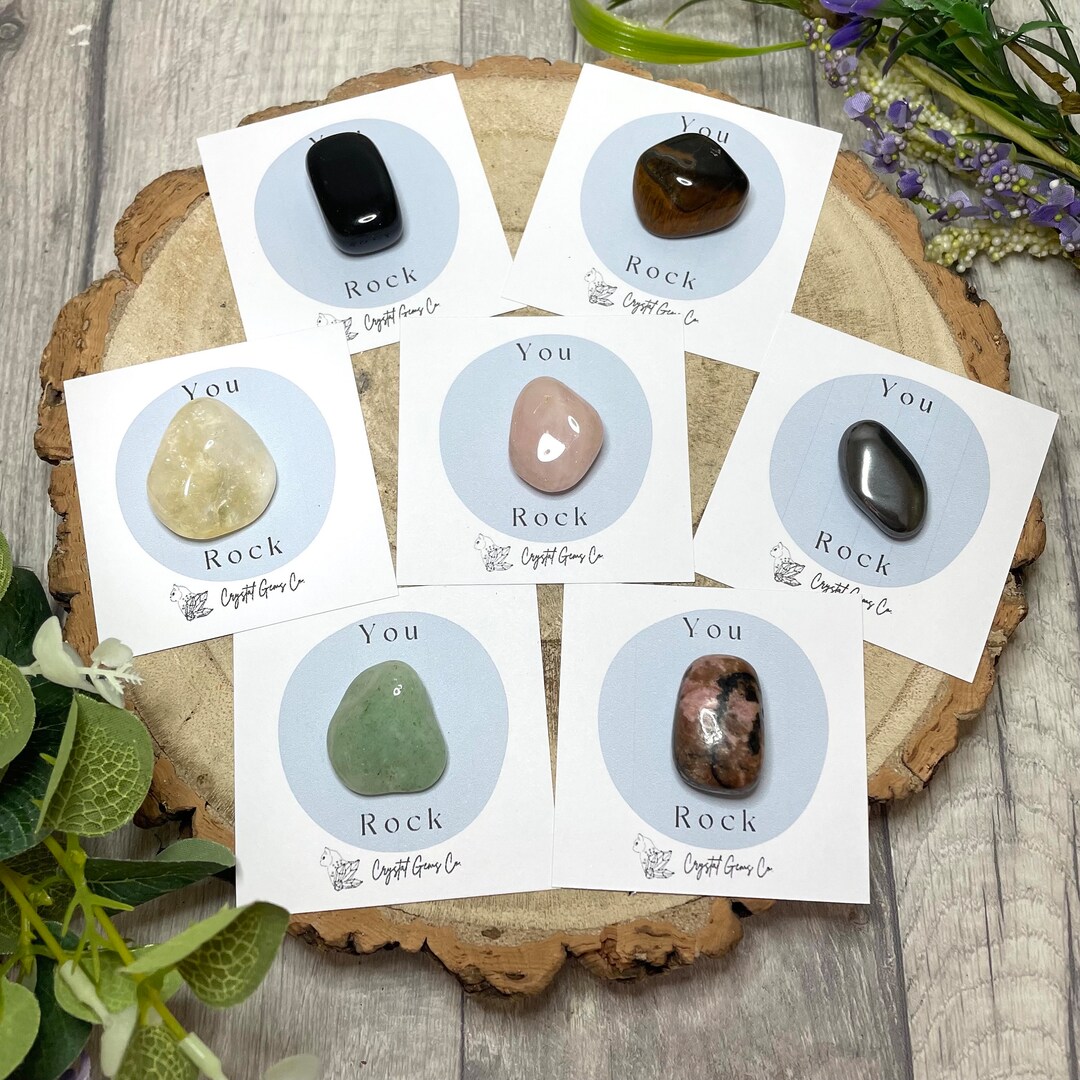 You Rock Pocket Gemstone Smooth Polished Tumbled Stone Healing 20-25mm ...