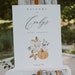 Fall Pumpkin Baby Shower Welcome Sign Template, Printable Editable Fall ...