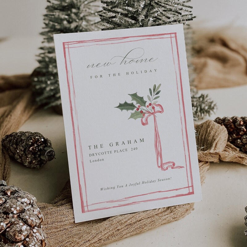 New Address Card - Etsy