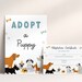 Adopt a Puppy Sign Template, Adopt a Pet Sign and Card, Adopt a Puppy ...