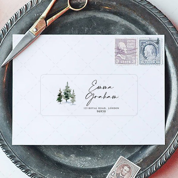 Christmas Tree Label - Etsy