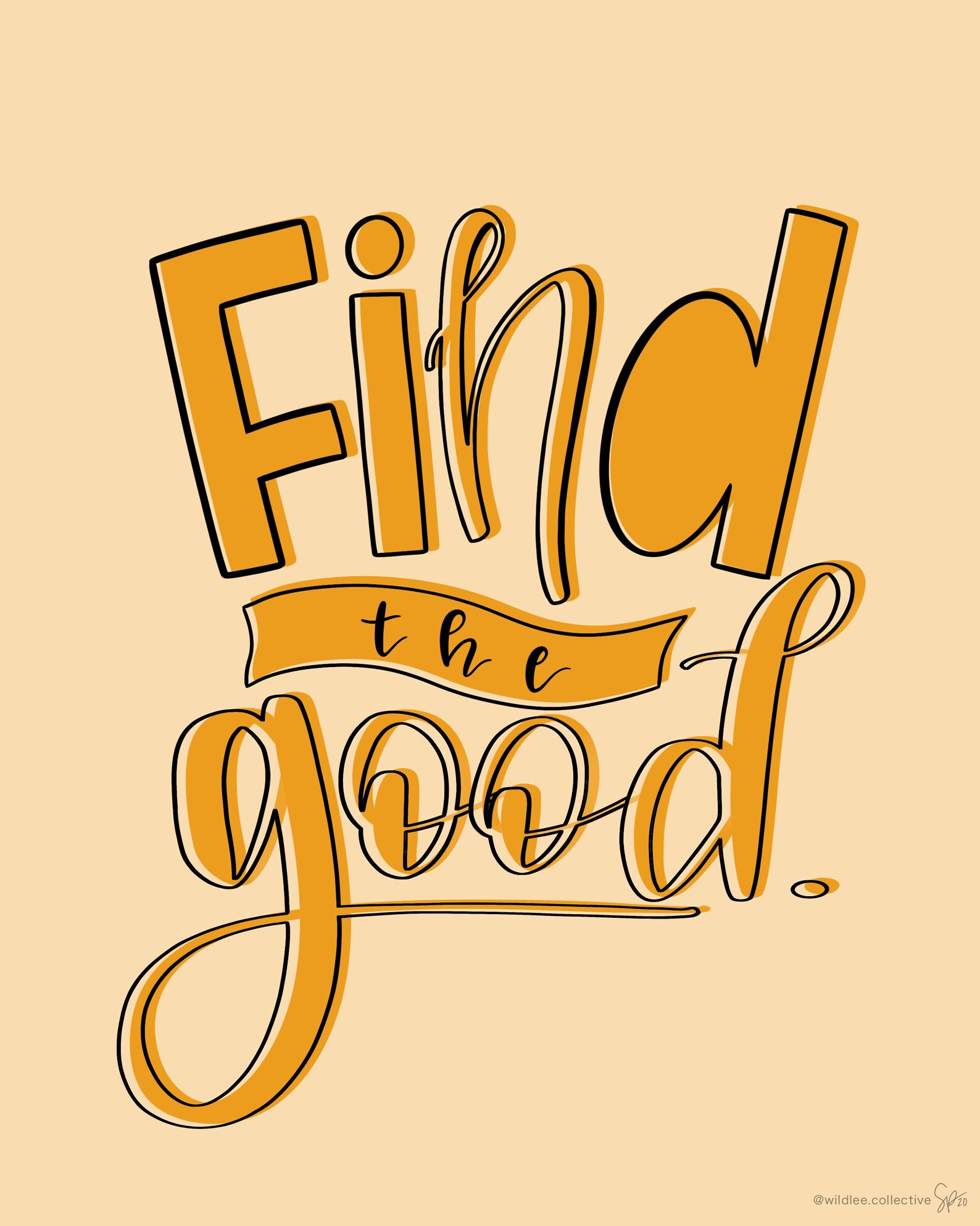 Find the Good Digital Download 8x10 Print - Etsy