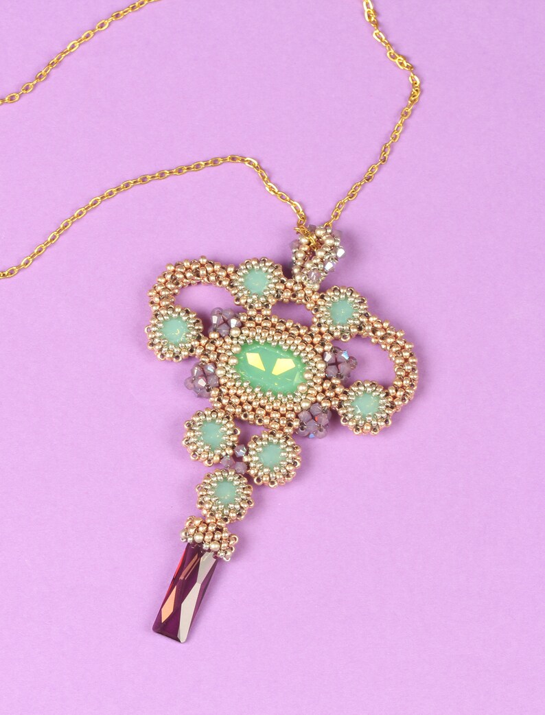 Tutorial 'athena' Beading Pattern. Digital Download. PDF! - Etsy