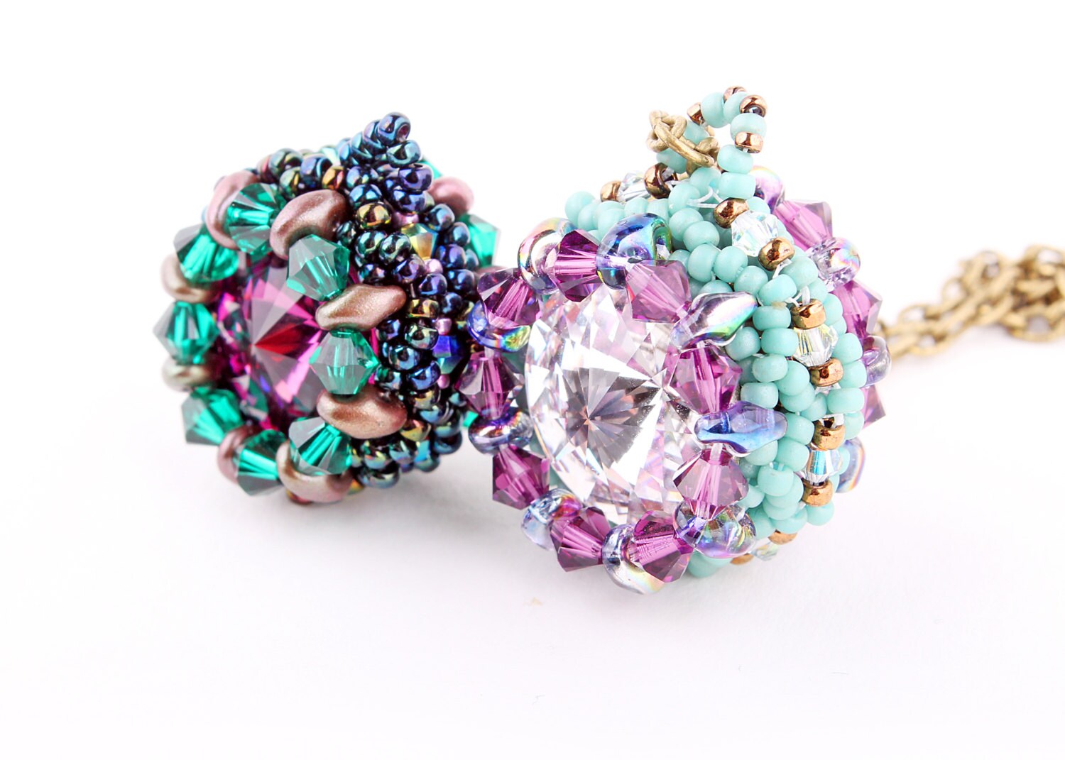 Tutorial Pendulum Pendant. Beading Pattern. PDF! - Etsy UK