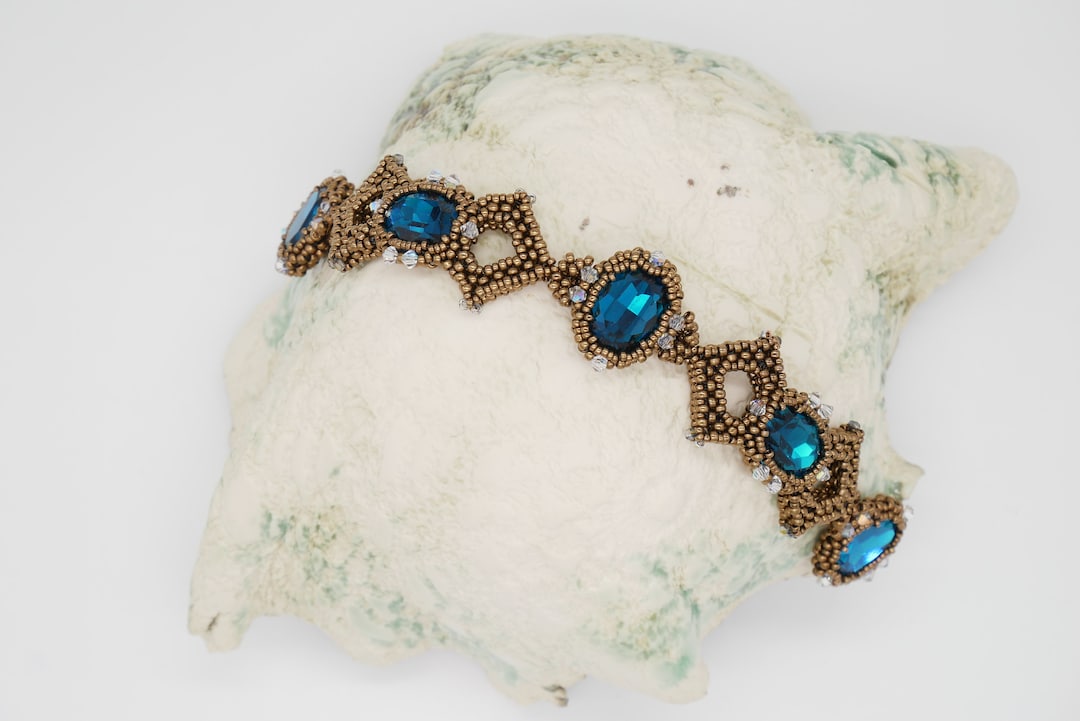 Tutorial 'emilia' Bracelet Beading Pattern. Digital Download. PDF! - Etsy