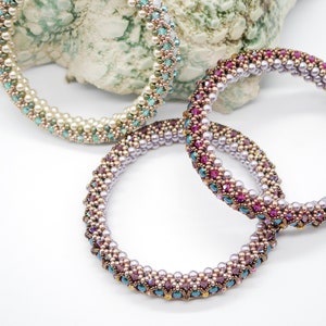 Tutorial 'medieval Queen' Bangle Beading Pattern. Digital Download. PDF ...