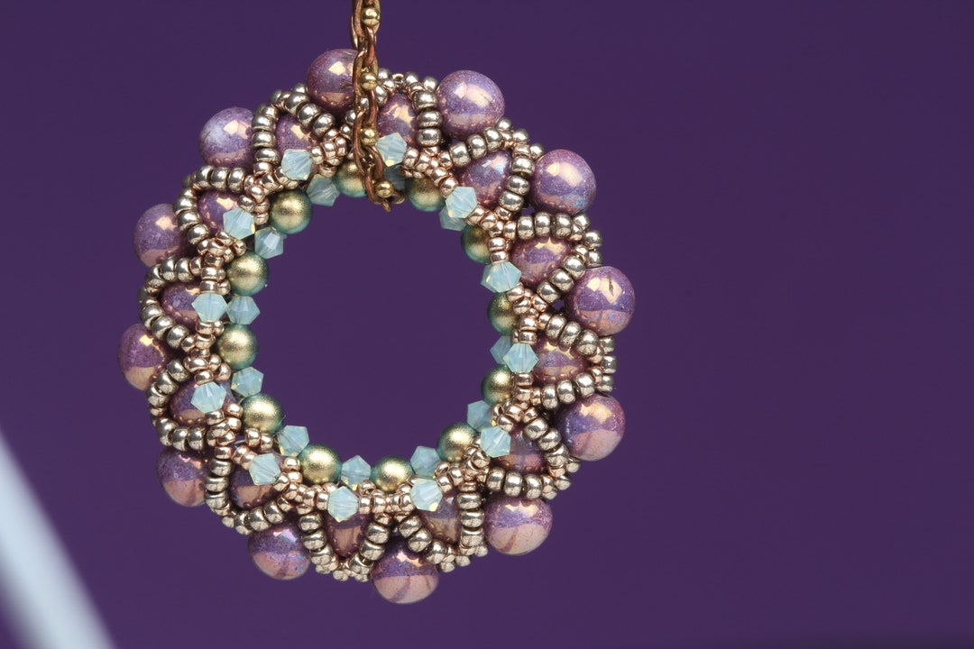 Tutorial 'arabesque' Beading Pattern. Digital Download. PDF! - Etsy