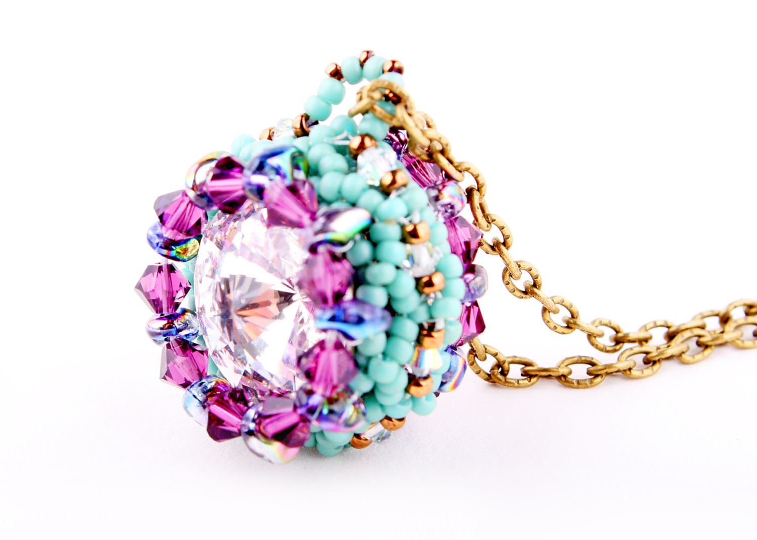 Tutorial Pendulum Pendant. Beading Pattern. PDF! - Etsy UK