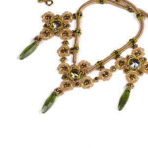 Tutorial 'crystal Eclipse' Beading Pattern. PDF! - Etsy