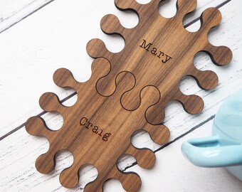 Puzzle Coasters | Etsy