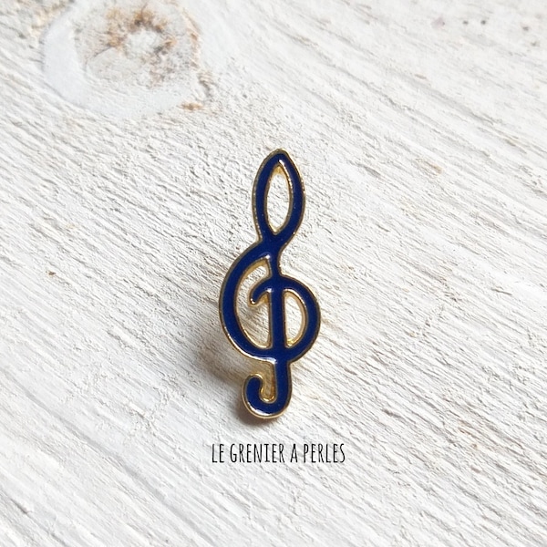 Treble Clef Pin - Etsy