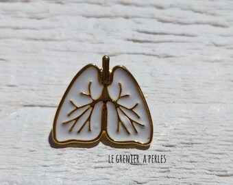 Lung Pin for Badge - Etsy