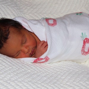 Ohio State - Mini Blanket - Swaddle Blanket - Lovey - Cotton - Red ...