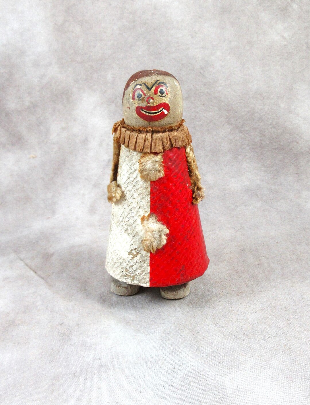 1930's/1940's Clown Ramp Walker Toy "wilson Walkies" Circus - Wooden ...