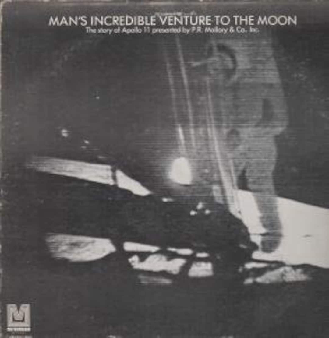 Sealed - Mint -man's Incredible Venture to the Moon, Apollo 11, LP ...
