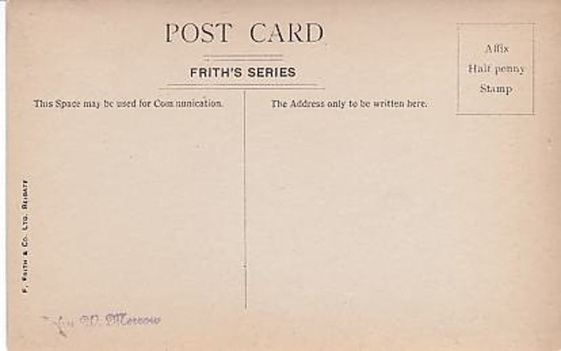 FRANCIS FRITH Street Scene Photo Postcard Oxford England - Etsy