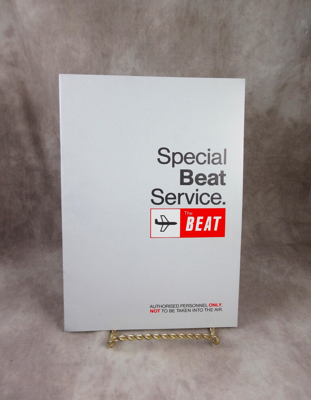 1982 THE BEAT -english Beat - Tour Book - Special Beat Service Tour ...