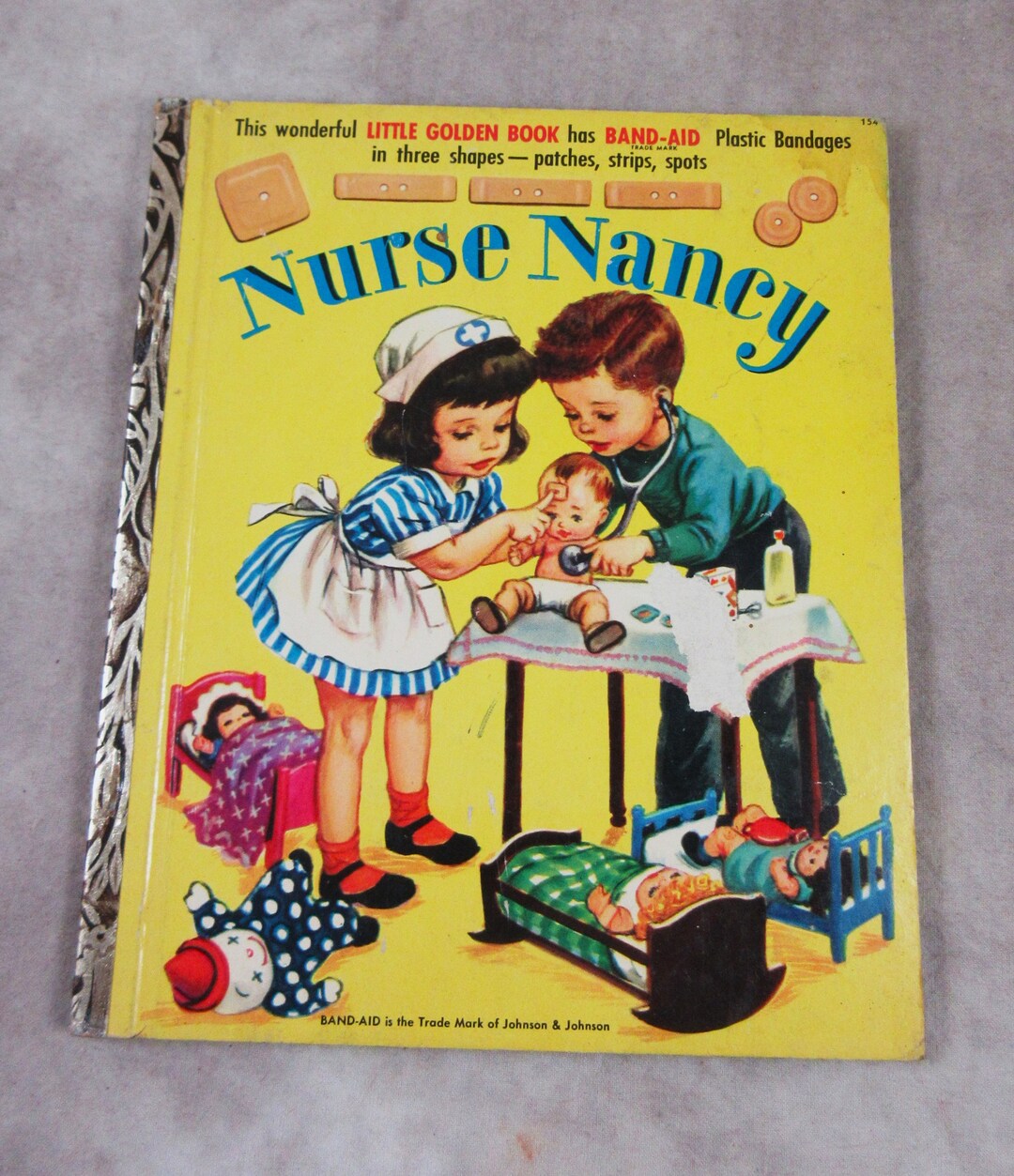 1952 LGB Little Golden Book NURSE NANCY True 1st Printing - Etsy