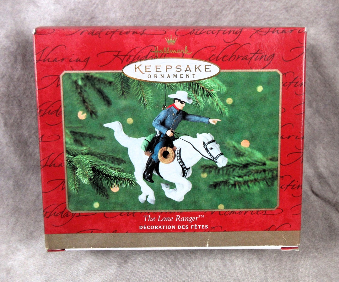 Hallmark LONE RANGER Cowboy Christmas Tree Ornament 2000 With - Etsy