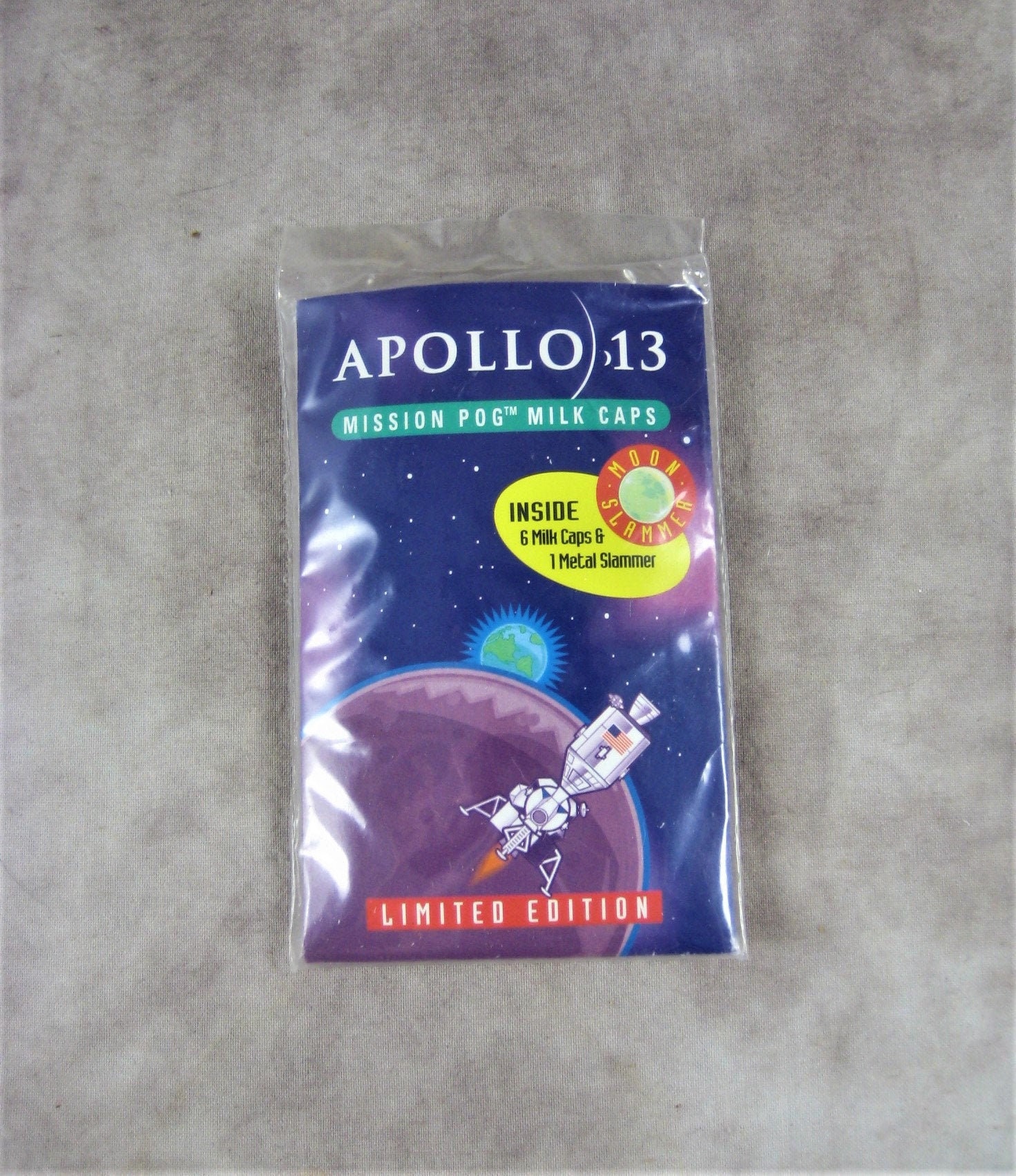 Game Pieces Toys & Games APOLLO 13 Mission POG Milk Caps Plus Metal ...