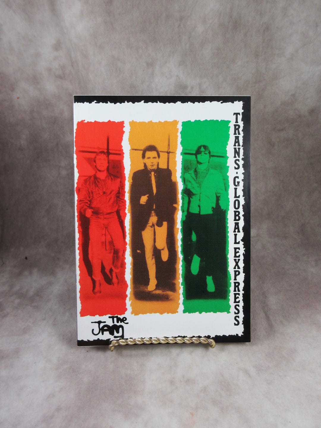 1982 THE JAM Trans Global Express Tour Book Concert Program - Paul ...