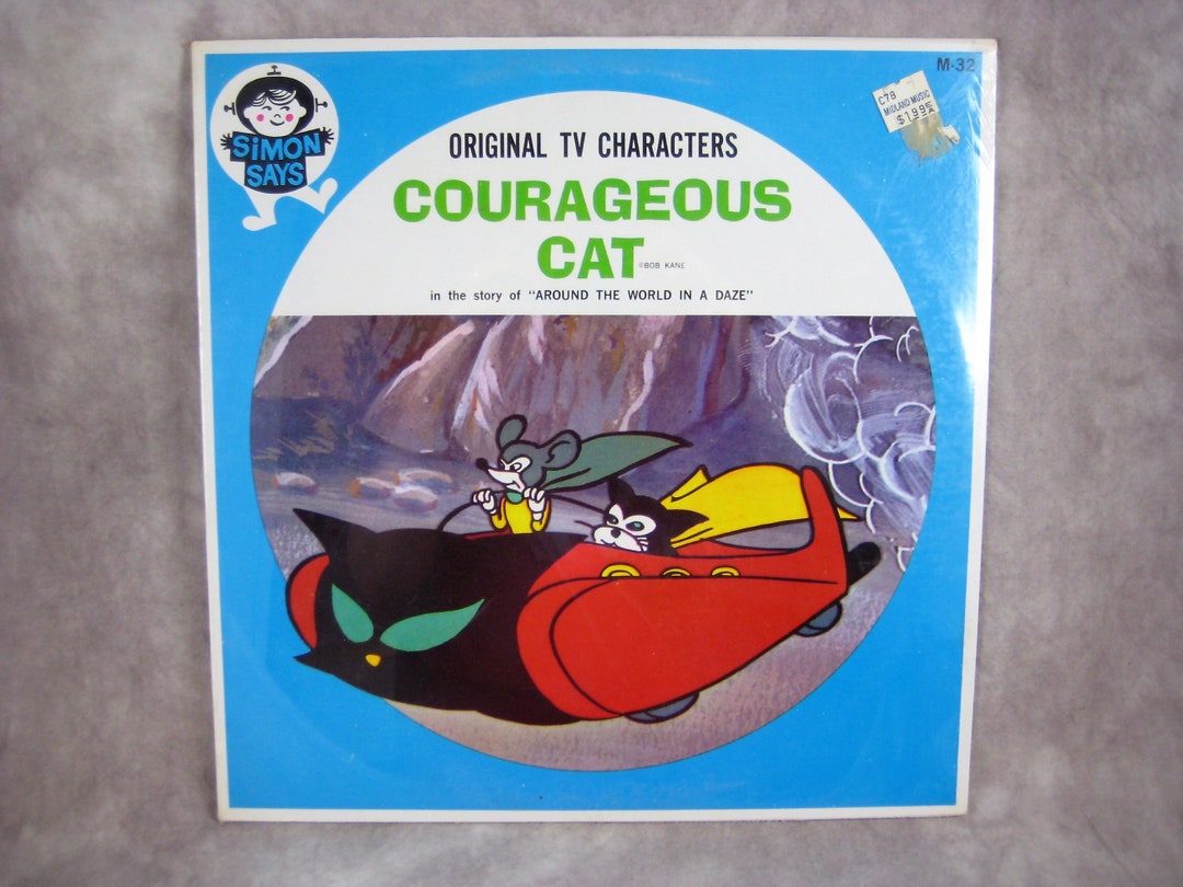Sealed Mint COURAGEOUS CAT Tv Cartoon 1960 Simon Says LP Polydor Canada ...