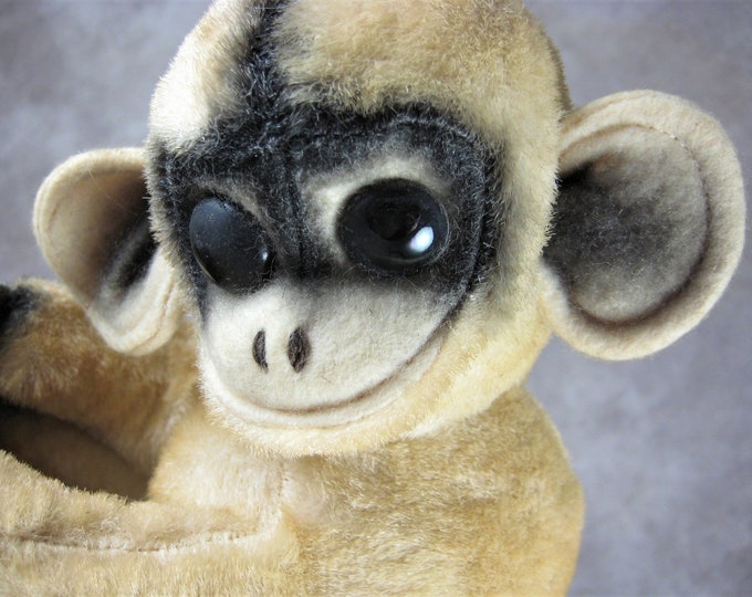 1965 Early KAMAR Spider Monkey Stuffed Plush Wild Animal Toy With Tag ...