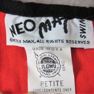 1980s Mega Rare Neomax Peter Max Design Series Neo Max Swim Swing Tank ...