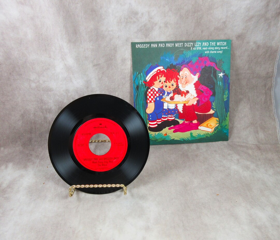 1974 Raggedy Ann Read Along Story, Record, and Pop-up - Ann and & Andy ...