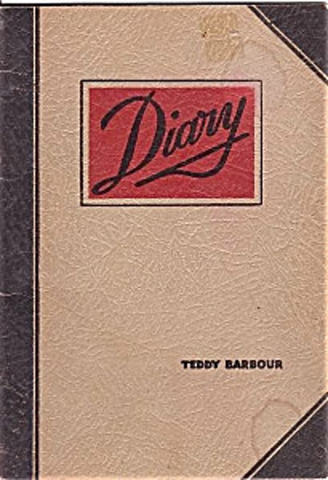 1937 Teddy Barbour Diary Book Tenderleaf Tea Radio Premium - Etsy