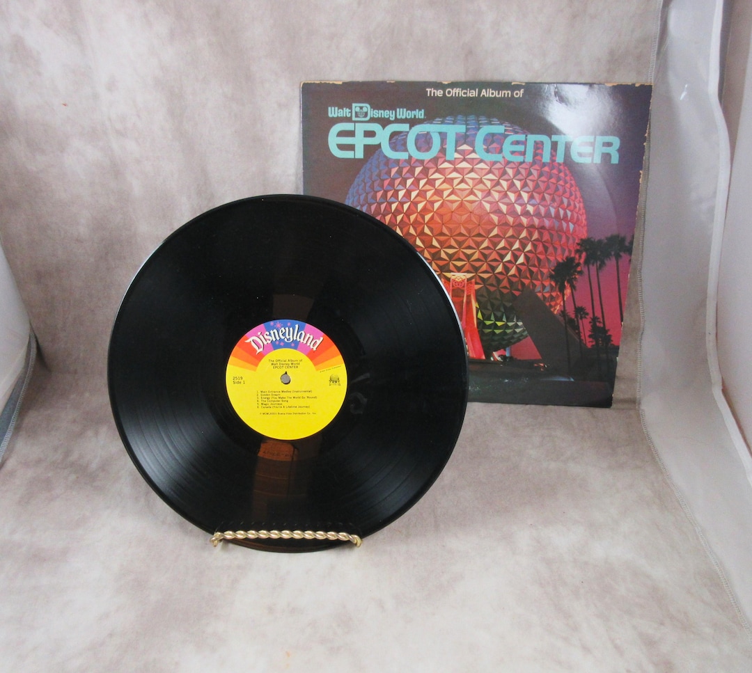 1983 Walt Disneyworld EPCOT CENTER Official Lp Album NM Condition ...