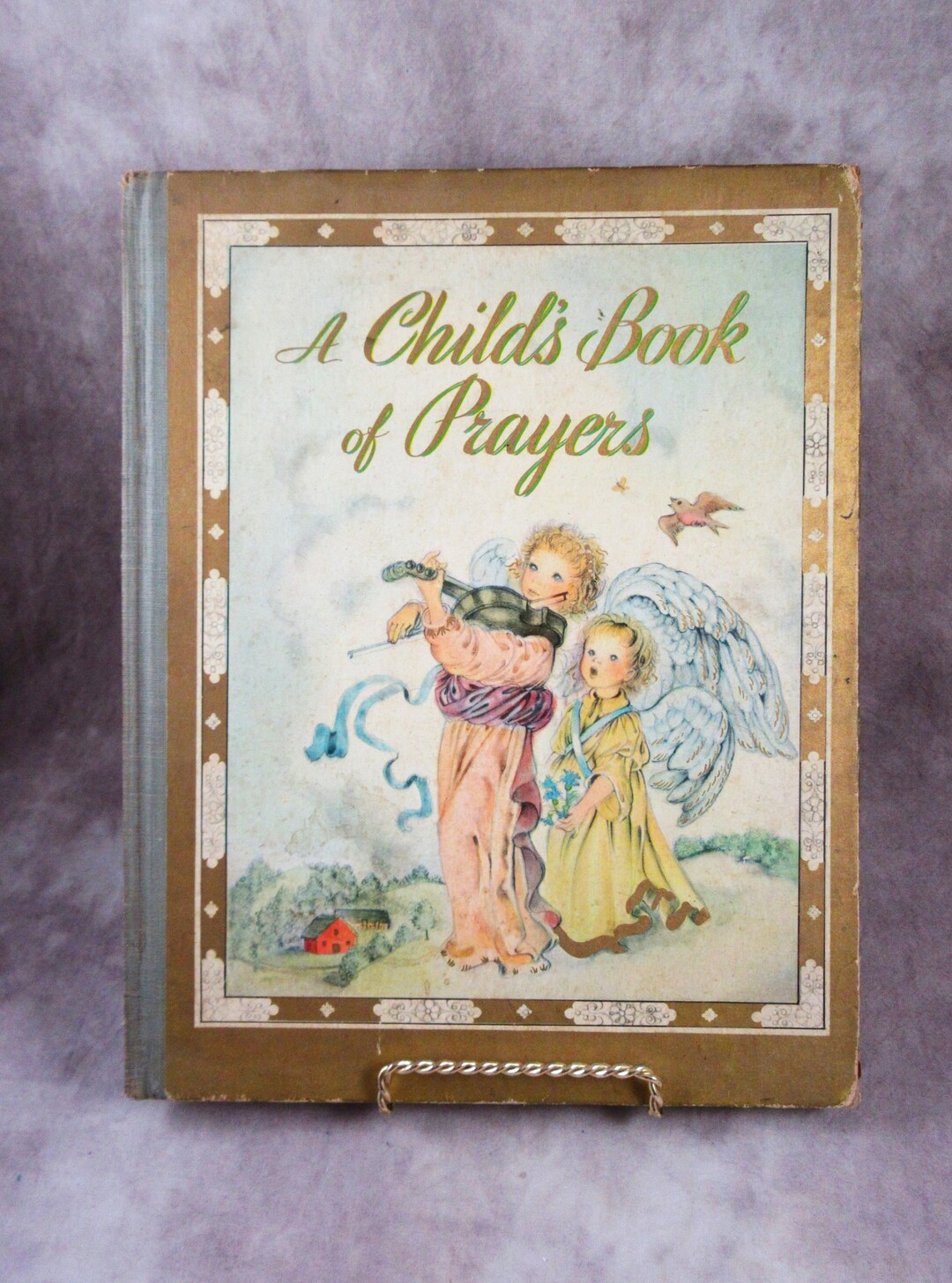 1941 A Child's Book of Prayers by Louise Raymond, Illustrated by Masha ...