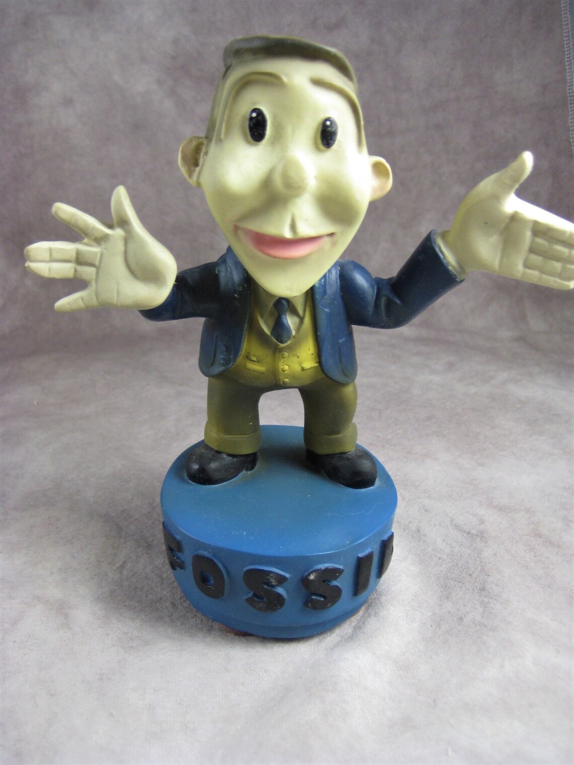 Bobble Head Fred - Fossil Watch Collector Club Bobbing Head Advertising ...