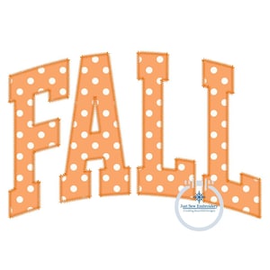 Fall Applique - Etsy