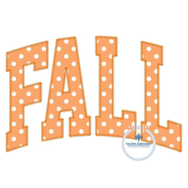 Fall Applique - Etsy