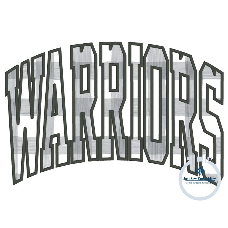 Warriors Embroidery - Etsy
