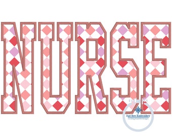 Nurse Heart, Embroidery Design - Etsy