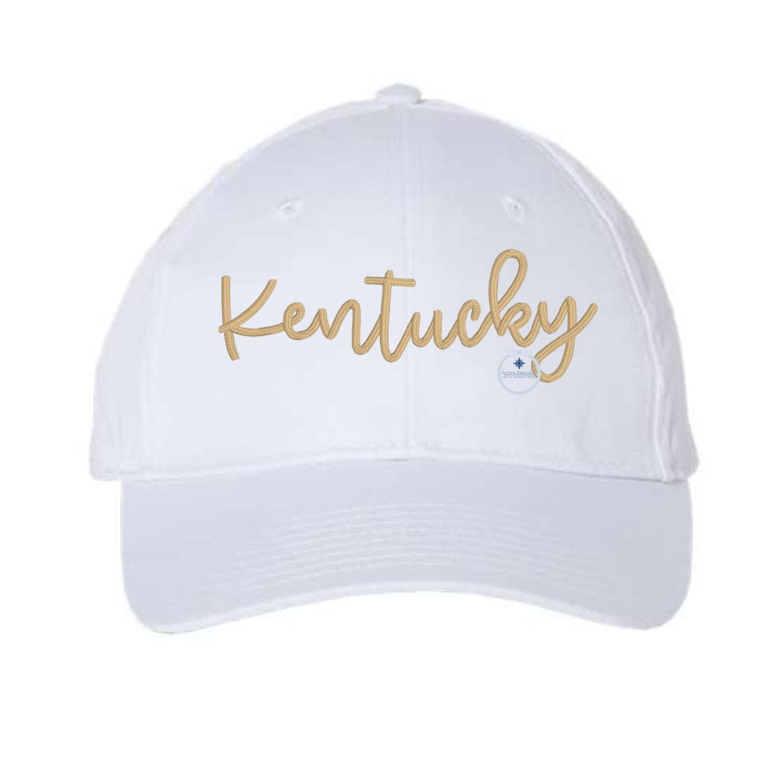 Kentucky Script Embroidery Design for Hat - Etsy