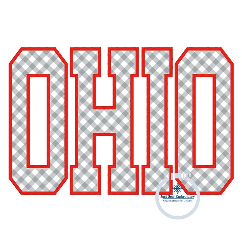 Ohio State Block O Svg - Etsy