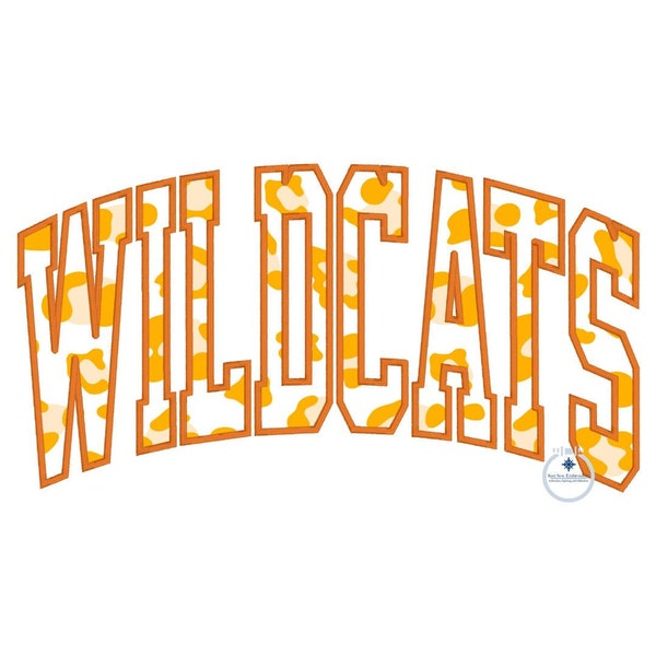 Wildcat Embroidery Design - Etsy
