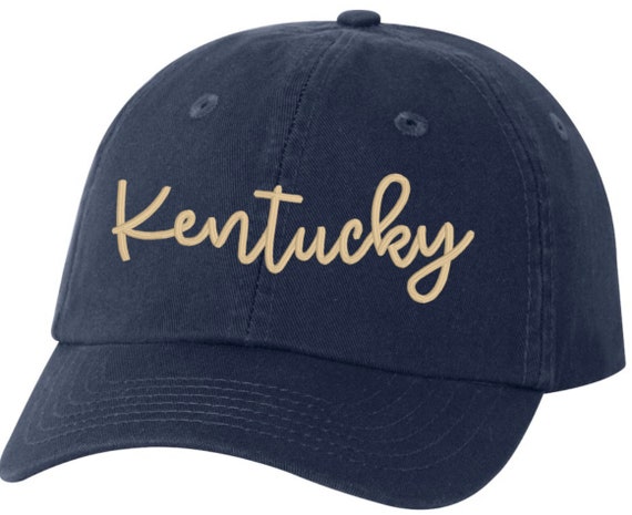 Kentucky Script Embroidery Design for Hat - Etsy