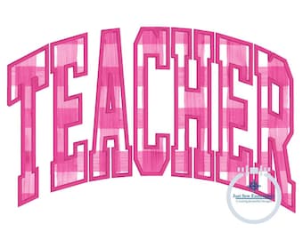 Engineer Arched Satin Applique Embroidery Design Satin Stitch Four ...