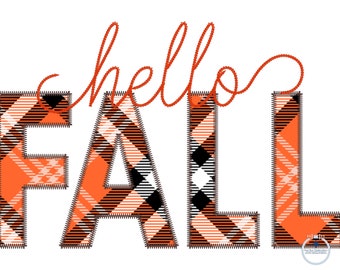 Fall Applique - Etsy