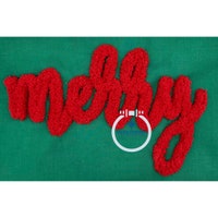 Cursive Yarn Embroidery Font - Machine Embroidery Font for Chenille ...