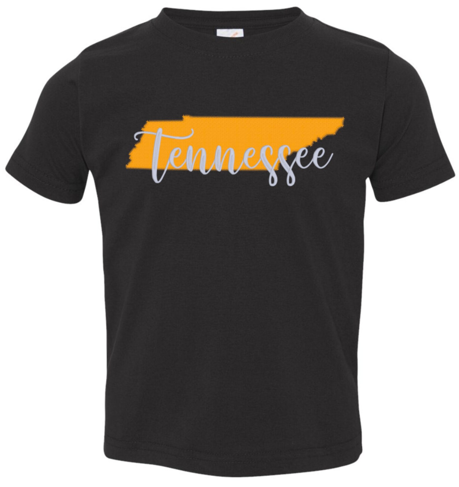 Applique Embroidery TN Tennessee Script Overlap Zigzag Stitch | Etsy