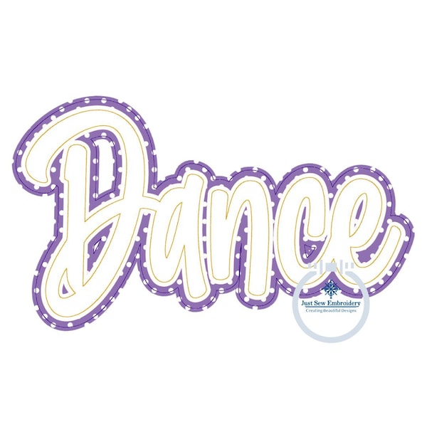 Dance Applique - Etsy