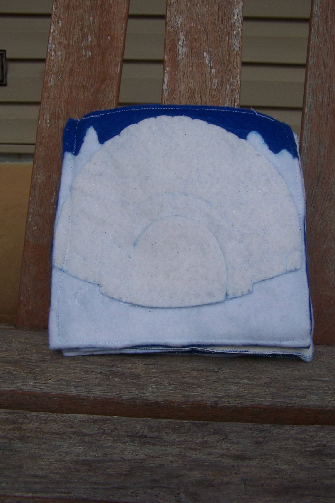 Arctic Felt Fold up Mini Quiet Book - Etsy