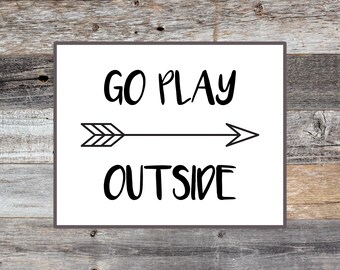 Play Outside Svg - Etsy