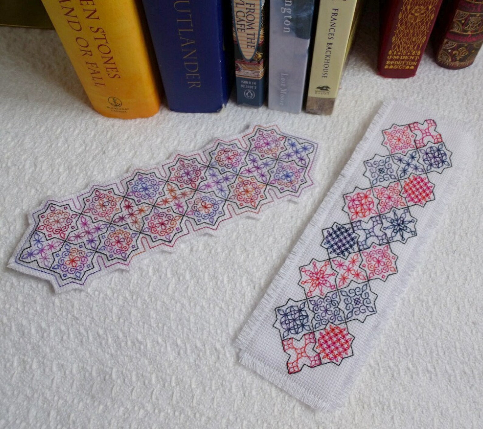 Blackwork Mosaic Bookmark Download the PDF Pattern and Start - Etsy Canada